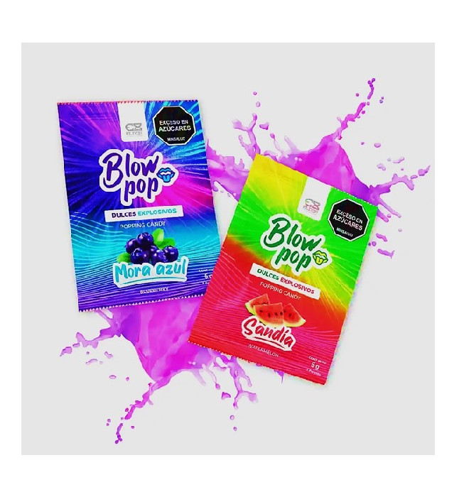 Chispitas Explosivas para Oral 5g :: TUYA Boutique del Amor